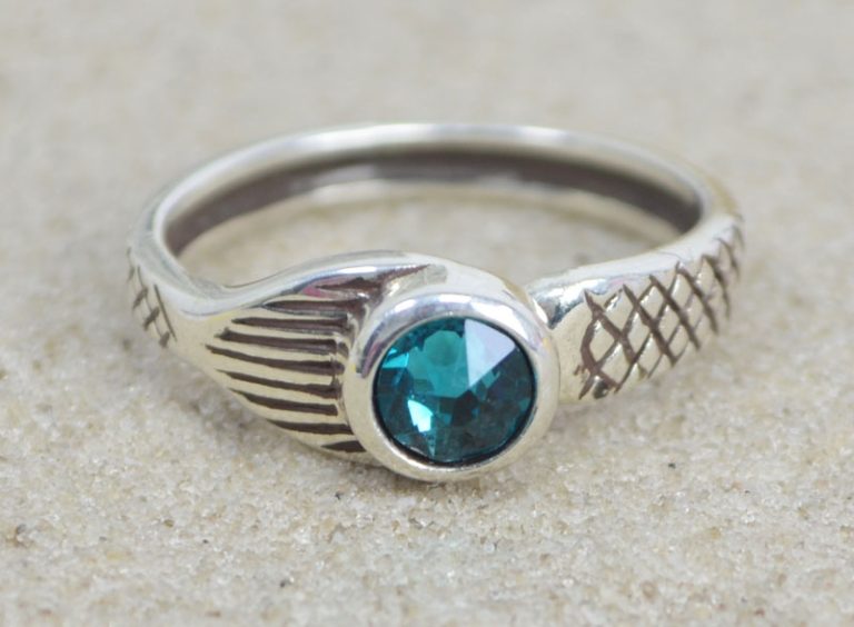 H2O Just Add Water Mako Mermaids Moon Ring 925 Sterling Silver with ...