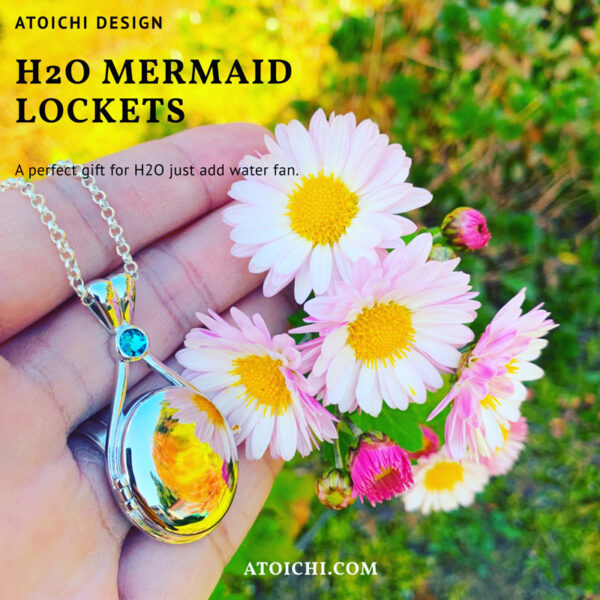 H2O Just Add Water Mako Mermaids H2O Locket 925 Sterling Silver with ...